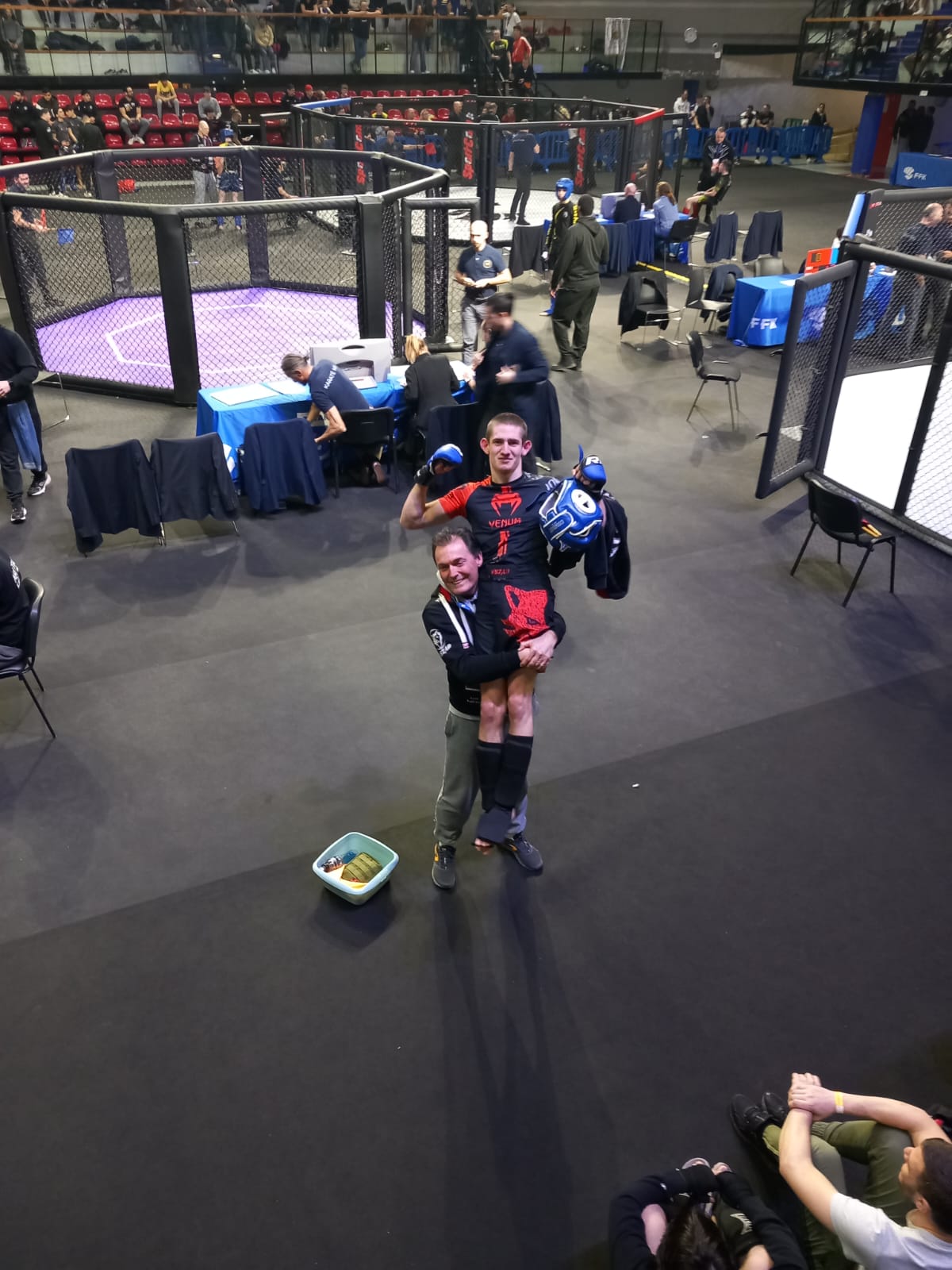 Oscar champion de France de Karaté Mix - Kempo Defense Training